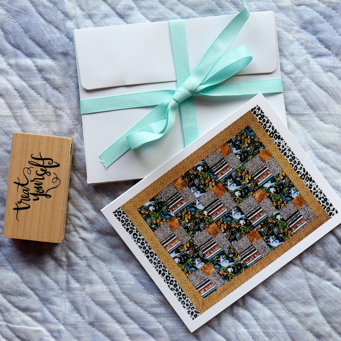 Kid's Quilt Note Card Collection Set of 6 Quilt Note - Etsy