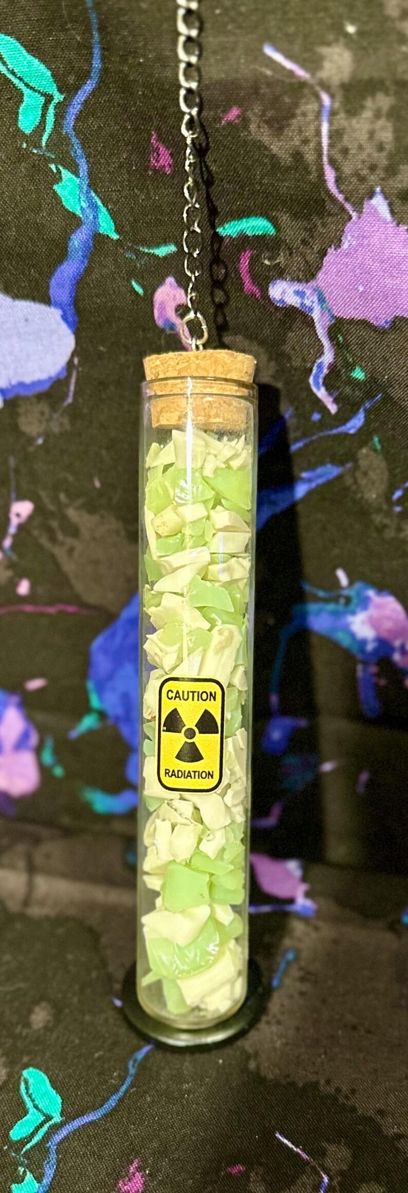 Crushed Glowing Uranium/vaseline/jadeite Vintage Depression Glass Shard ...