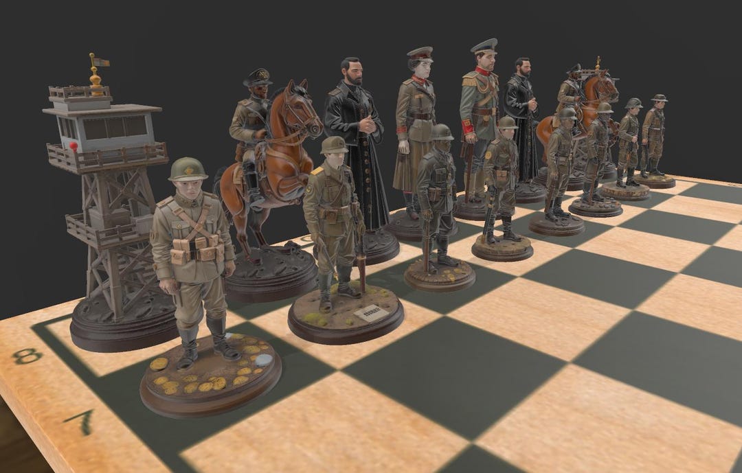 World War I CHESS COLLECTOR'S KIT - Etsy