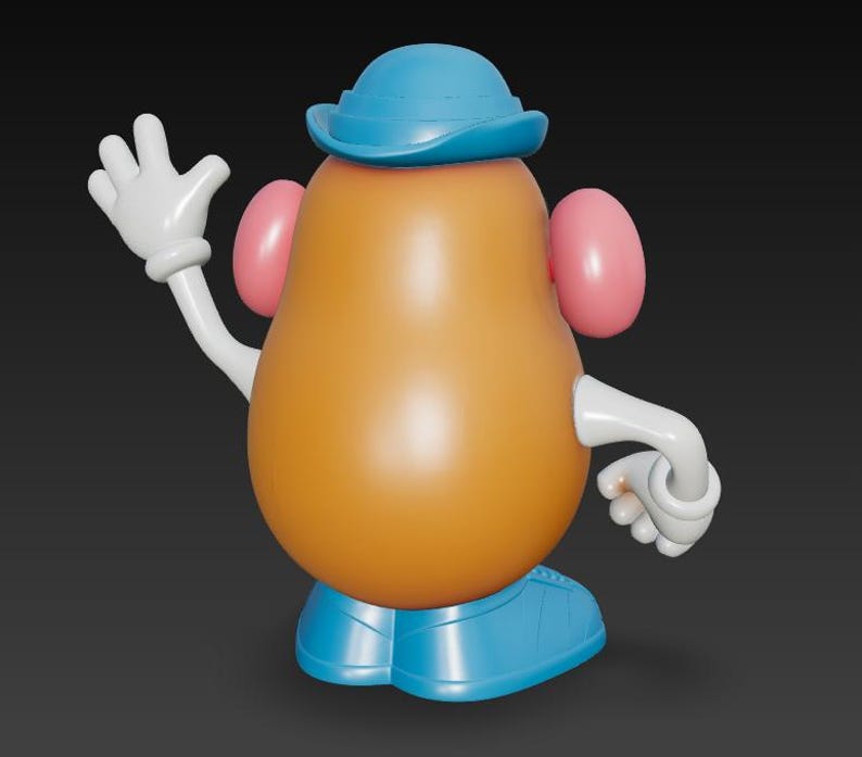 Mr. Potato Head Toy Character - Etsy