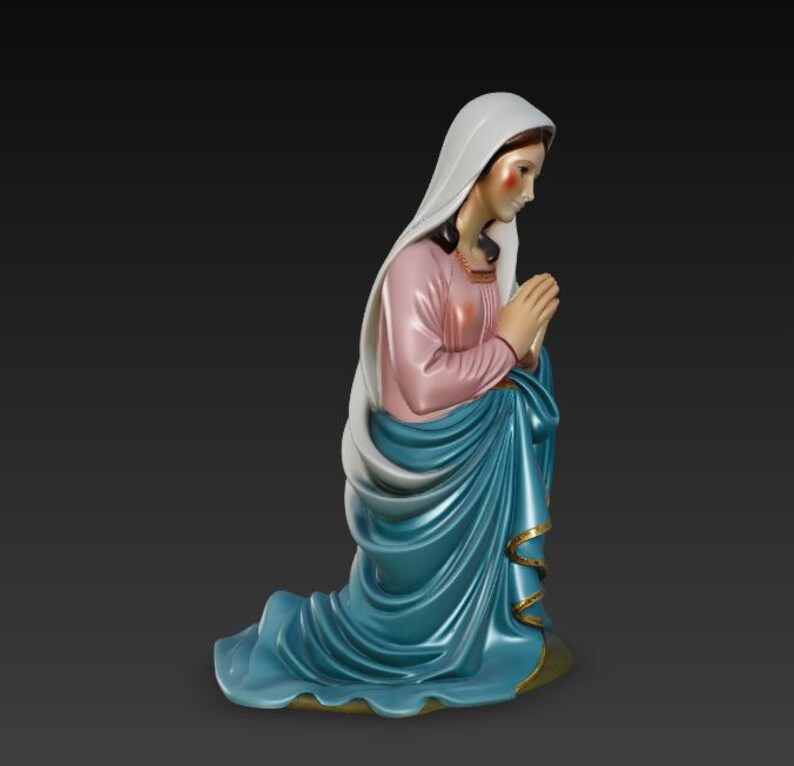 Virgin Mary Nativity Scene Figure for 3D Printing - Etsy