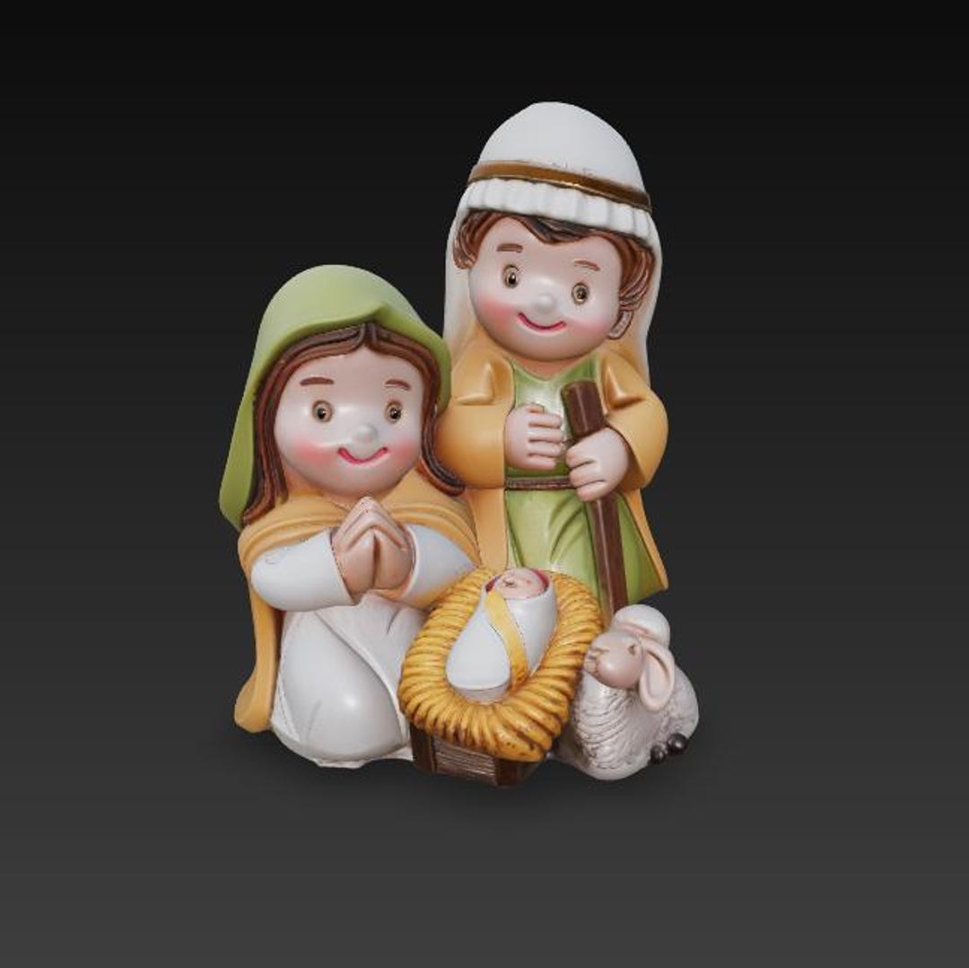 3D PRINTED Nativity Scene Figures 1 - Etsy