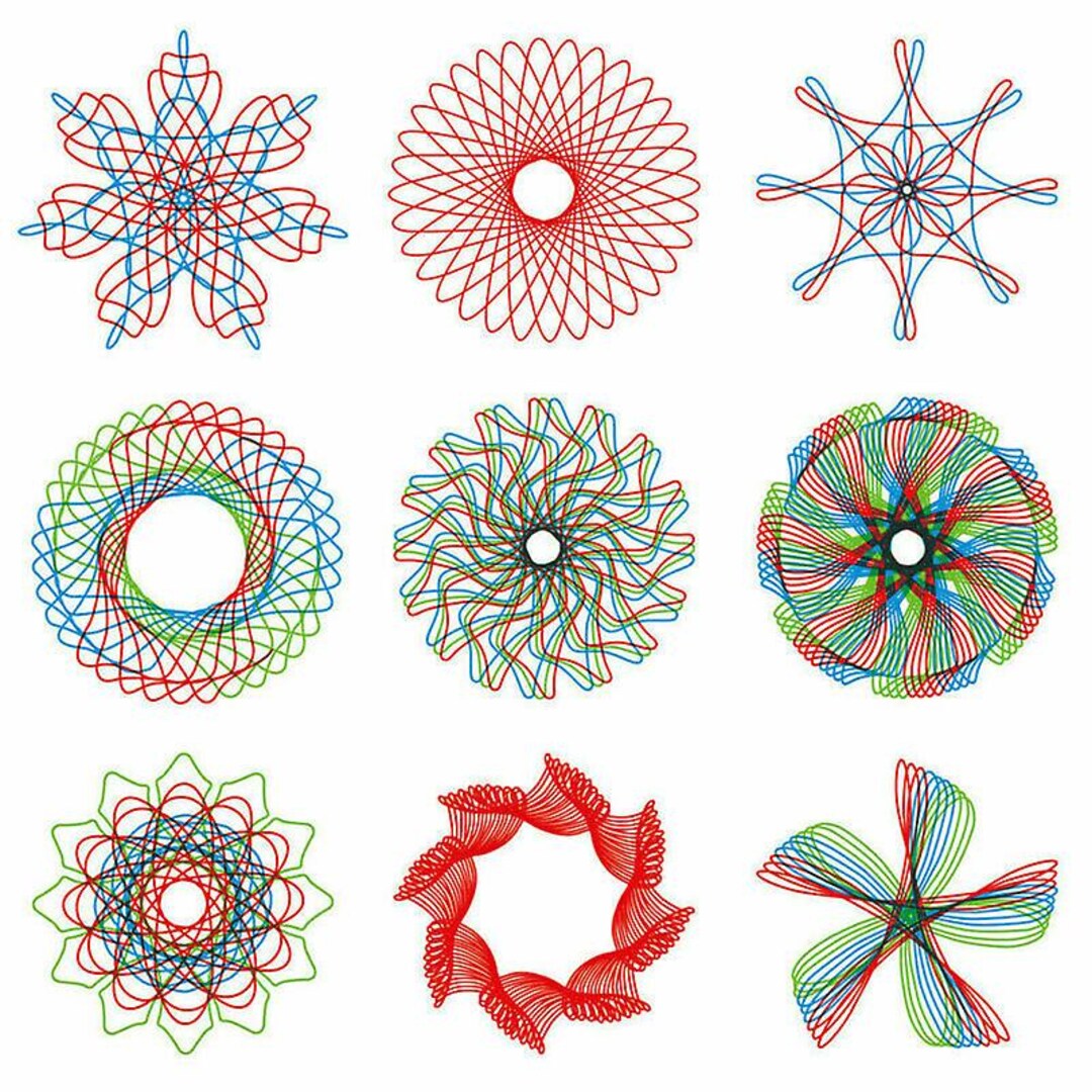 Spirograph for Your Decorative Creations - Etsy