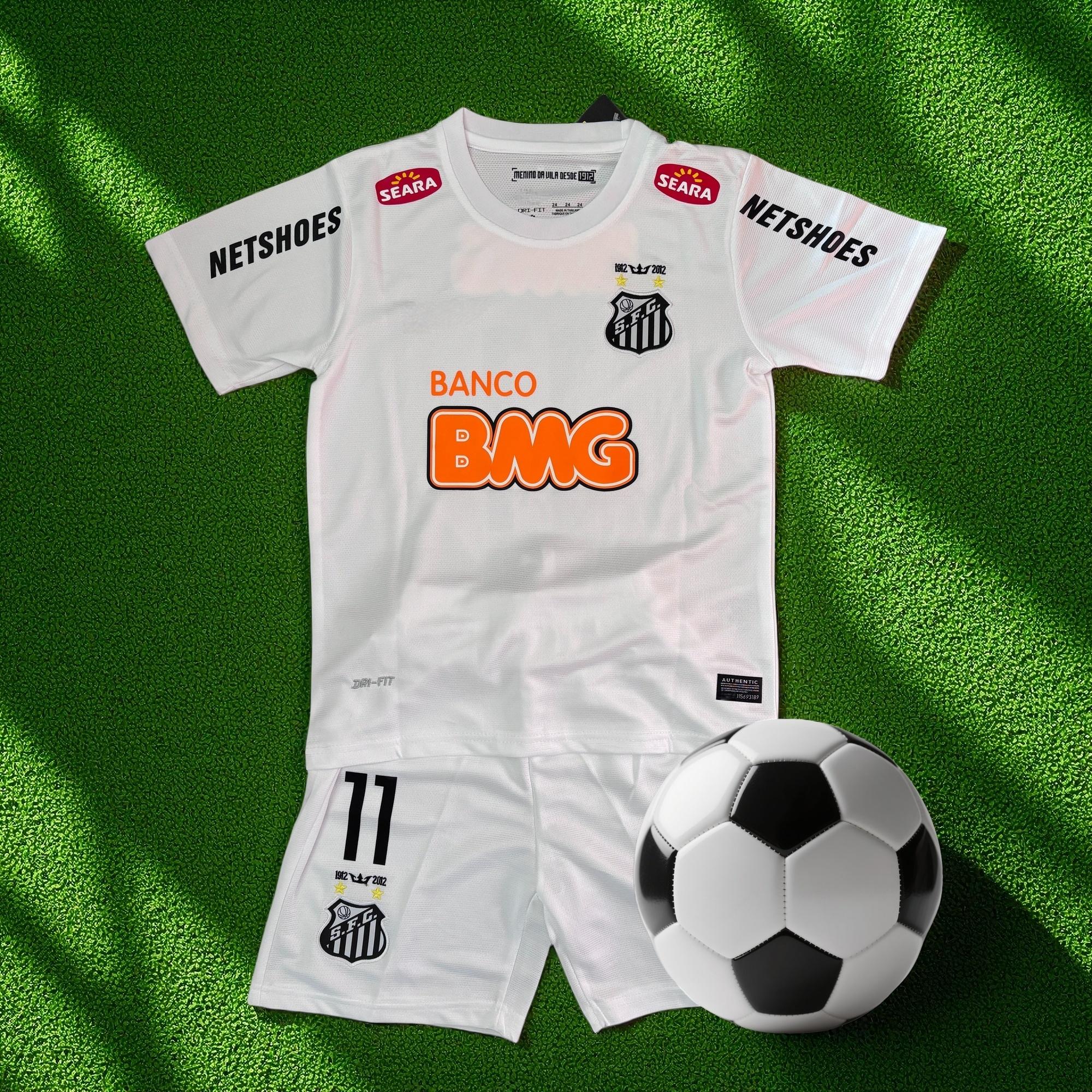 Santos Home Junior Kit, Santos FC Youth Kit, Santos 2011/12 Jersey ...
