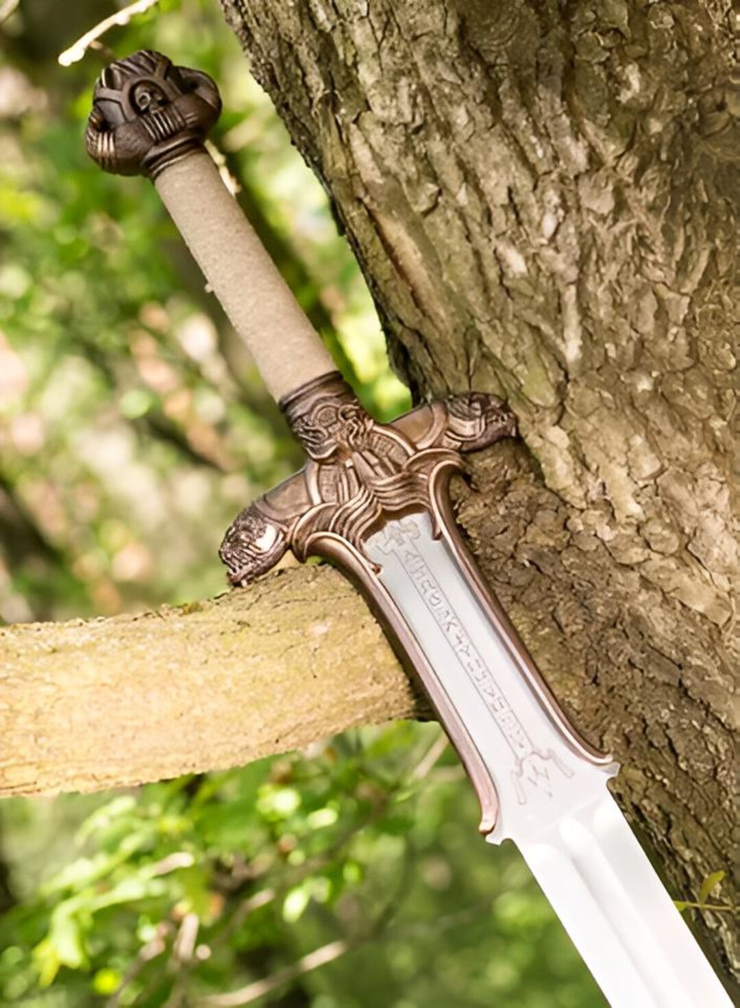 Handamde Father Sword & Atlanteann Sword, Conan the Barbariann Replica ...