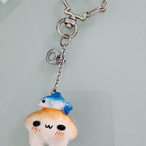 Tuna Can Mochi Polymer Clay Keychain - Etsy