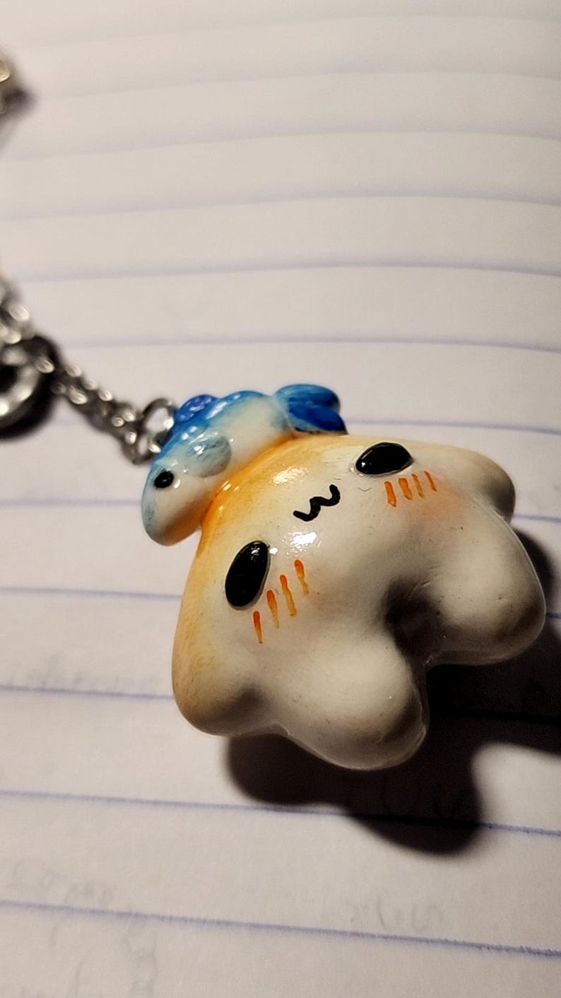 Tuna Can Mochi Polymer Clay Keychain - Etsy
