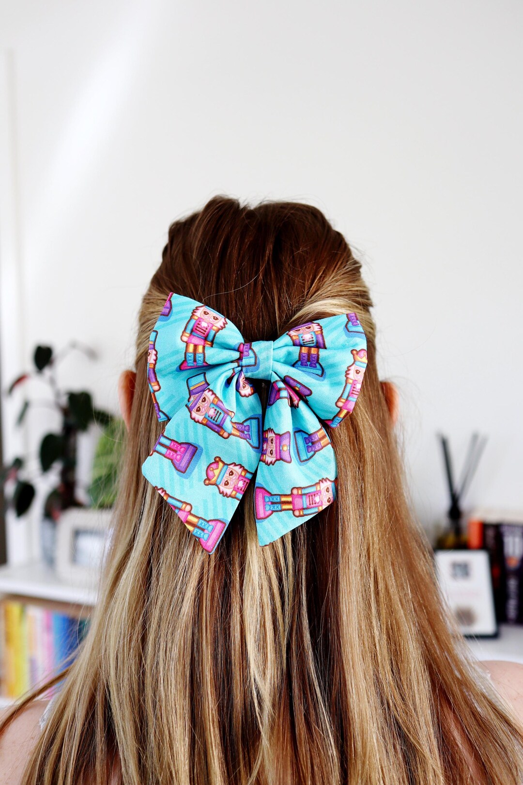 Nutcracker Parade Hair Bow | Christmas Hair Clip | Christmas Hair ...