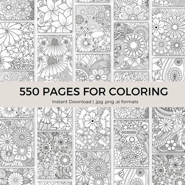 Zen Coloring Page - Etsy