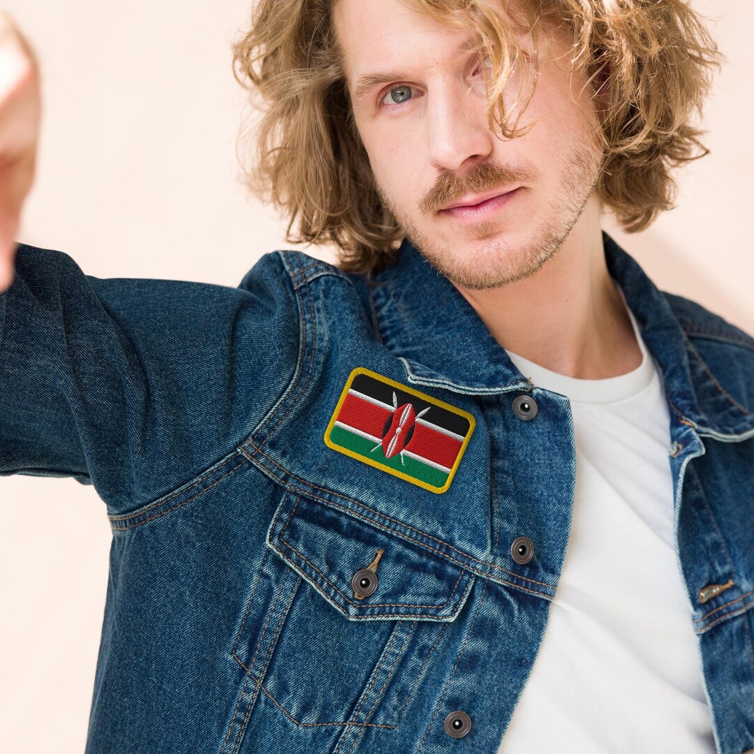 Kenya Flag || Embroidered Patches || Country Flag – National Pride – World Cup Fan Gift - Etsy