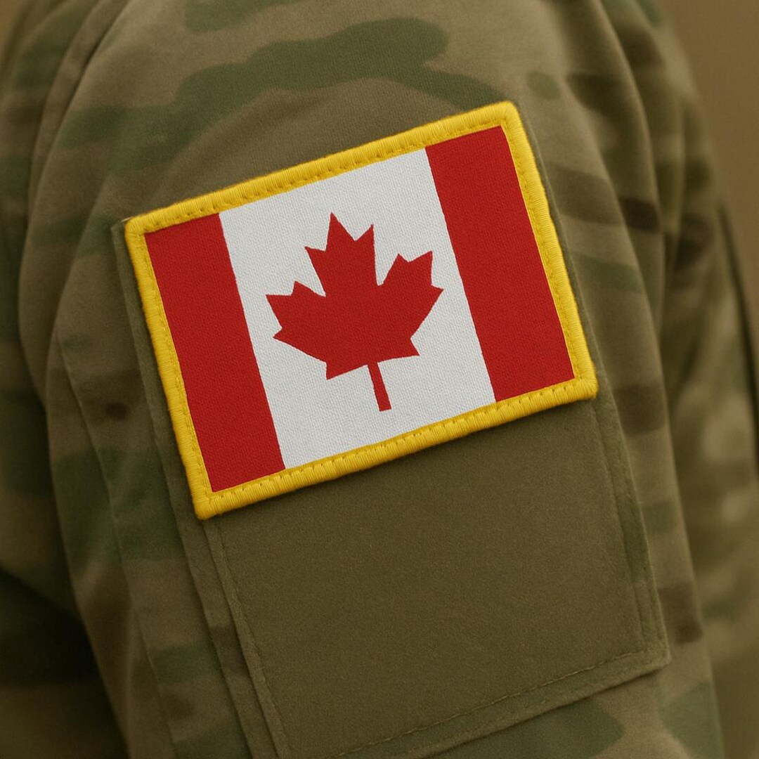 Canada Flag || Embroidered Patches - Etsy