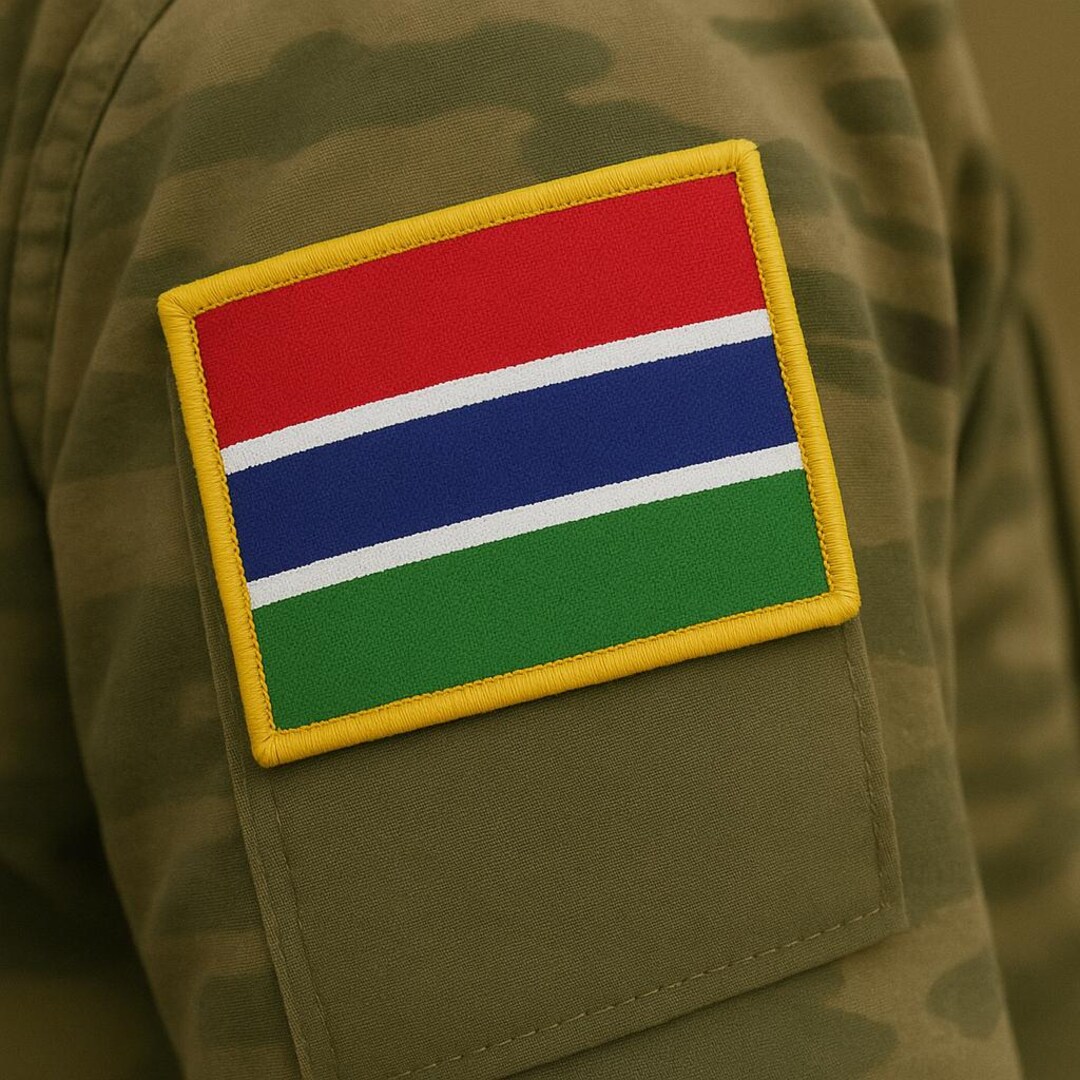 Gambia Flag || Embroidered Patches || National Pride – World Cup Fan Gift - Etsy