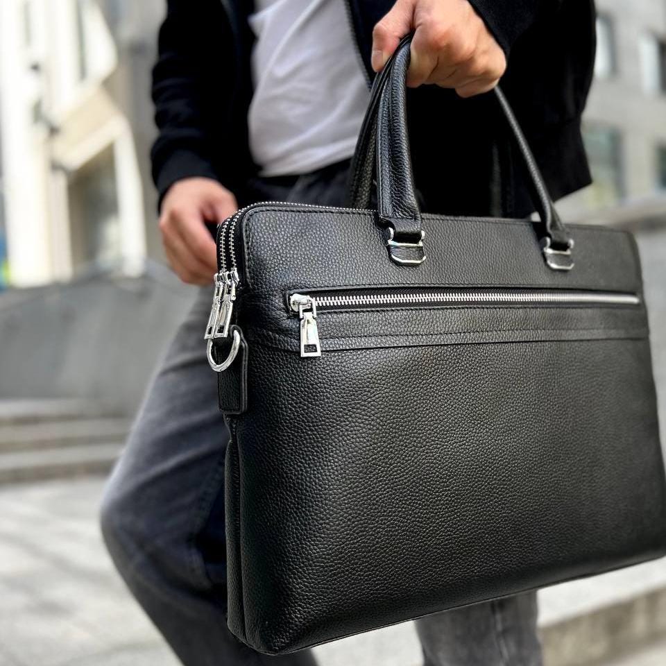 Leather Laptop Bag Handle, Briefcase Vintage MacBook Black, Satchel ...