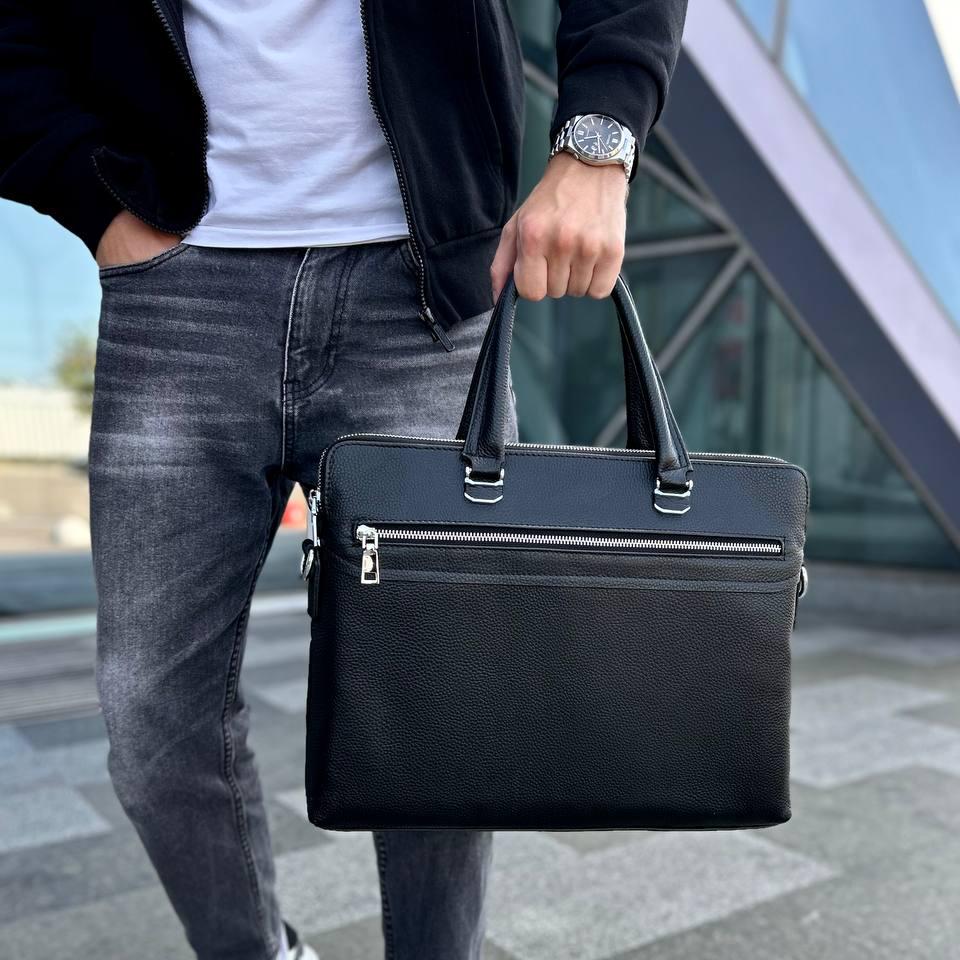 Leather Laptop Bag Handle, Briefcase Vintage MacBook Black, Satchel ...
