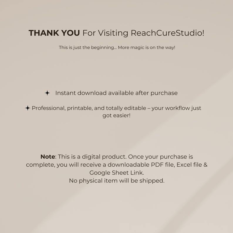 Follow-up Leads Tracker: Printable A4, Excel & Google Sheet (instant ...