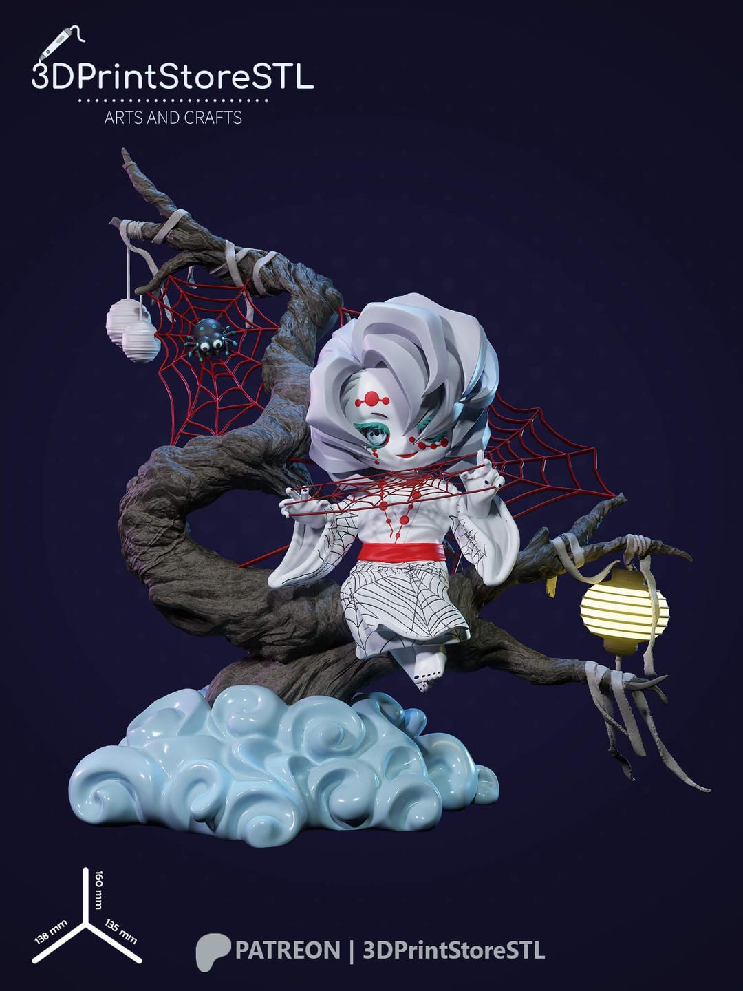 Inspired Rui Chibi - Anime Fan - STL Files - 3D Print Model - Etsy