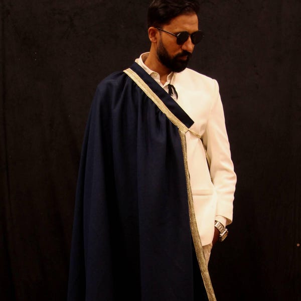 One Shoulder Cloak - Etsy