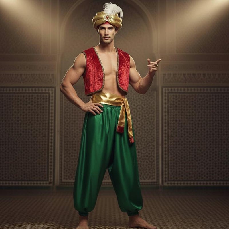 Genie Halloween Costume - Etsy