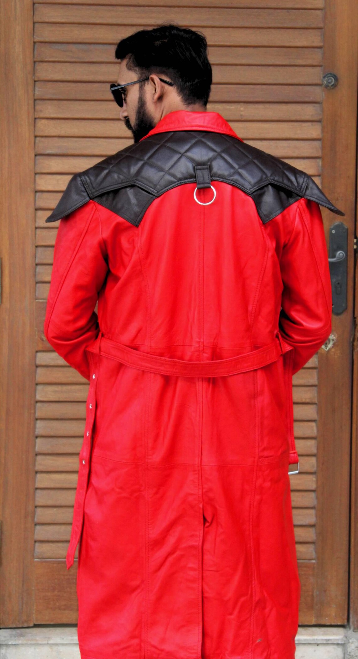 Dante Devil May Cry Red Leather Trench Coat: DMC Cosplay Costume - Etsy