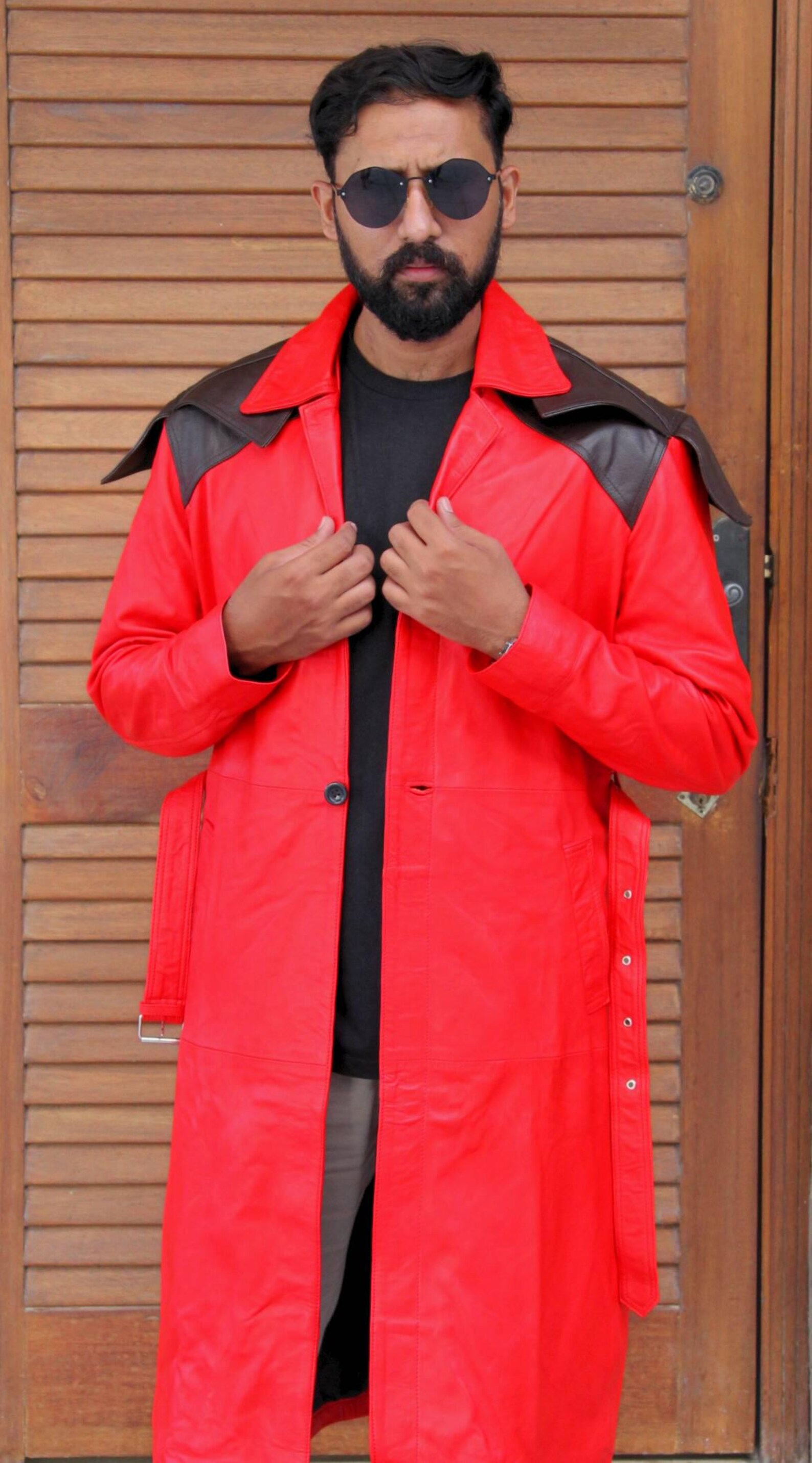 Dante Devil May Cry Red Leather Trench Coat: DMC Cosplay Costume - Etsy