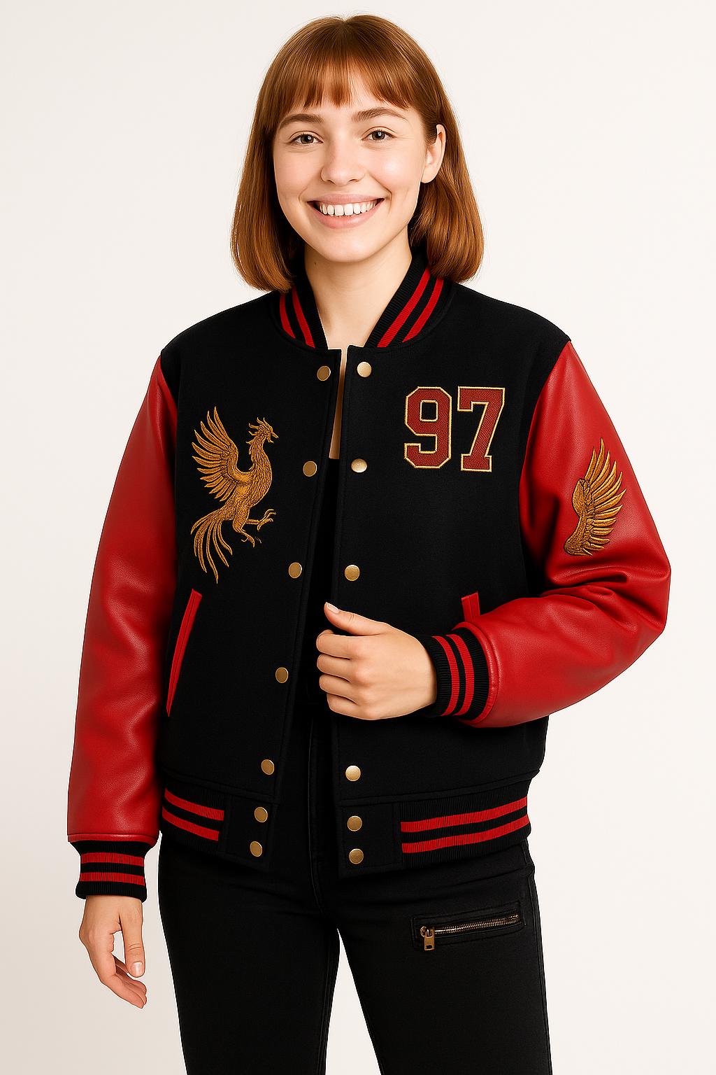 Custom Varsity Jacket | Personalized Letterman Jacket | Unisex Bomber ...