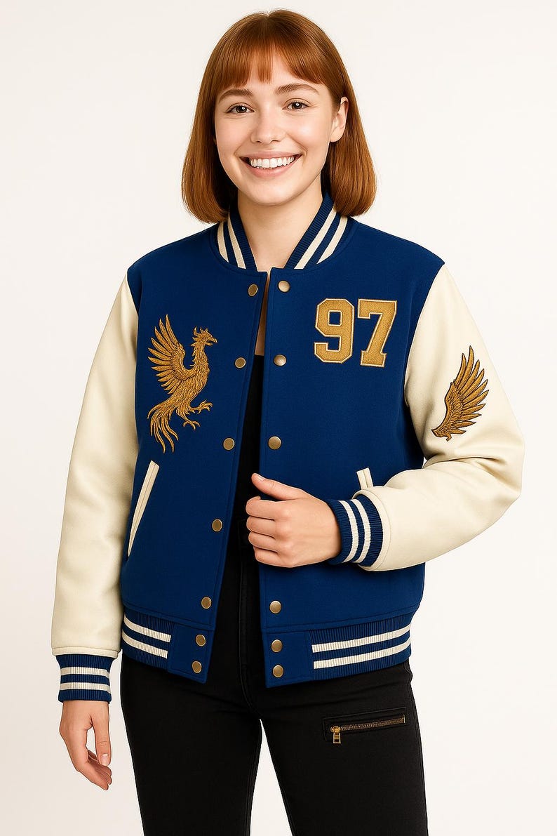 Custom Varsity Jacket | Personalized Letterman Jacket | Unisex Bomber ...