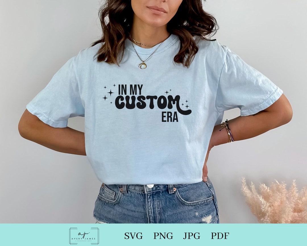 In My Personalized Era SVG, Custom PNG Design (digital Download) - Etsy