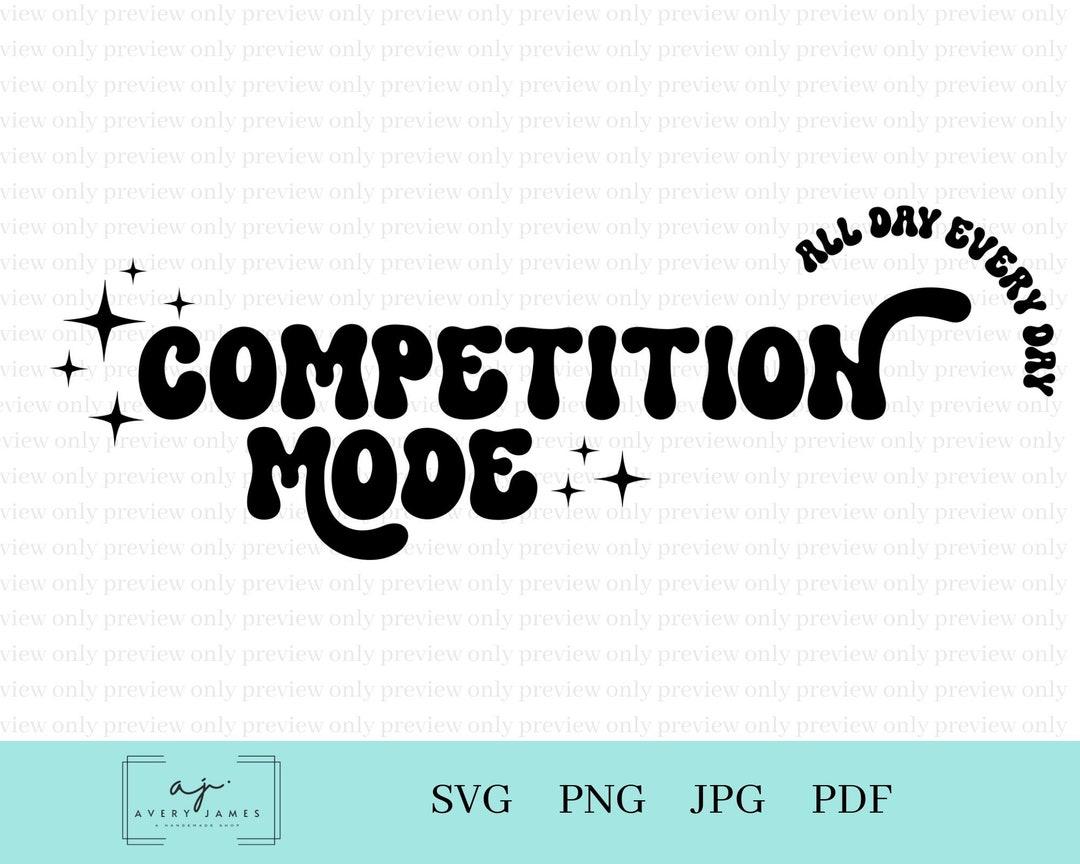 Competition Svg Png, Competition Mode Svg, Cheer Competition, Game Day ...