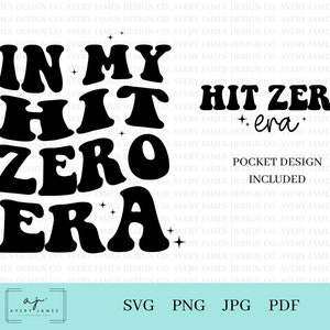 In My Hit Zero Era Svg, Cheer Era, Era Svg, Cheer Shirt Svg ...