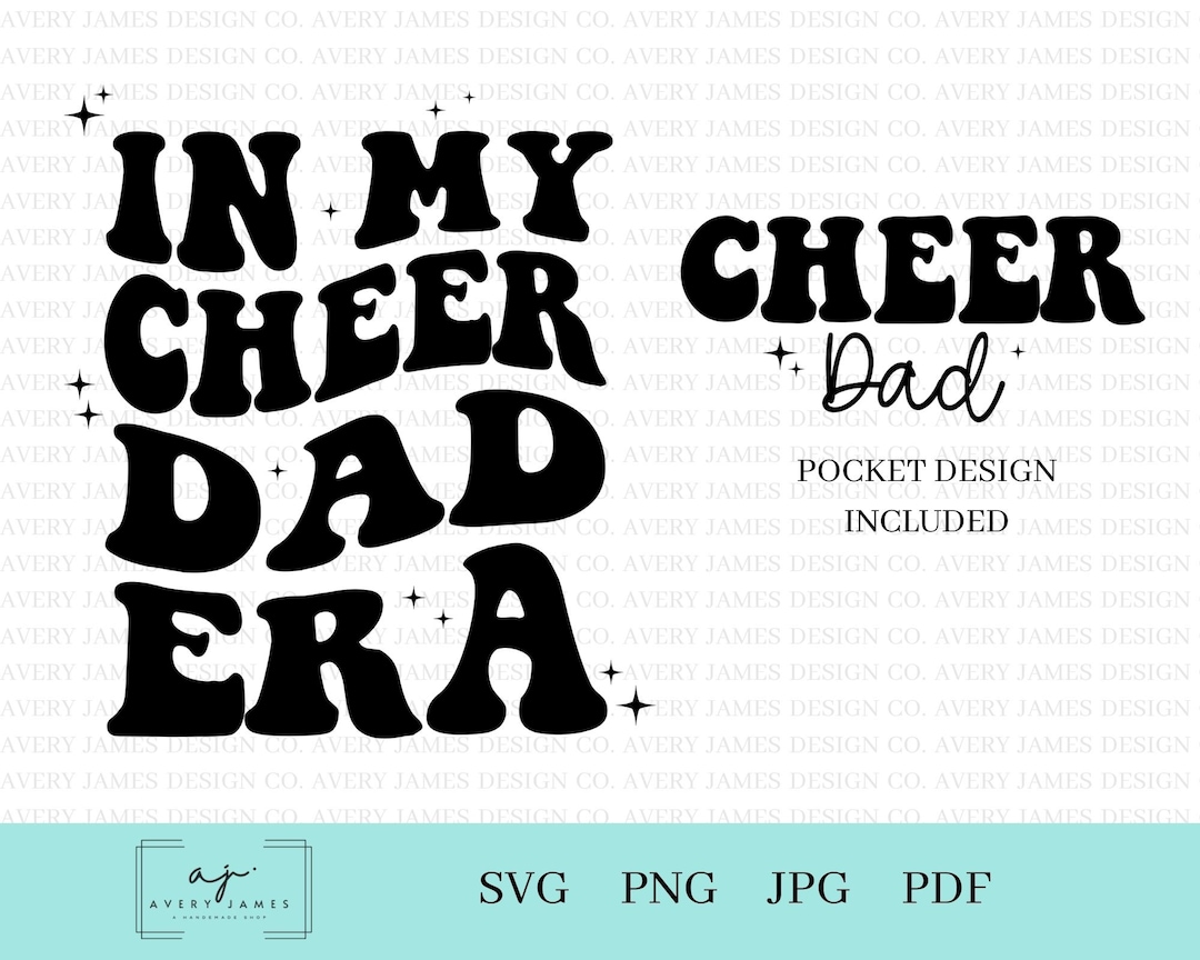 In My Cheer Dad Era svg, Cheer Dad svg png, Era svg, Cheer svg png ...