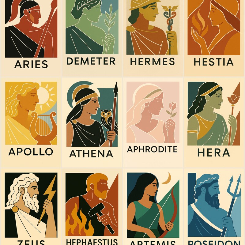 Greek Gods - Etsy