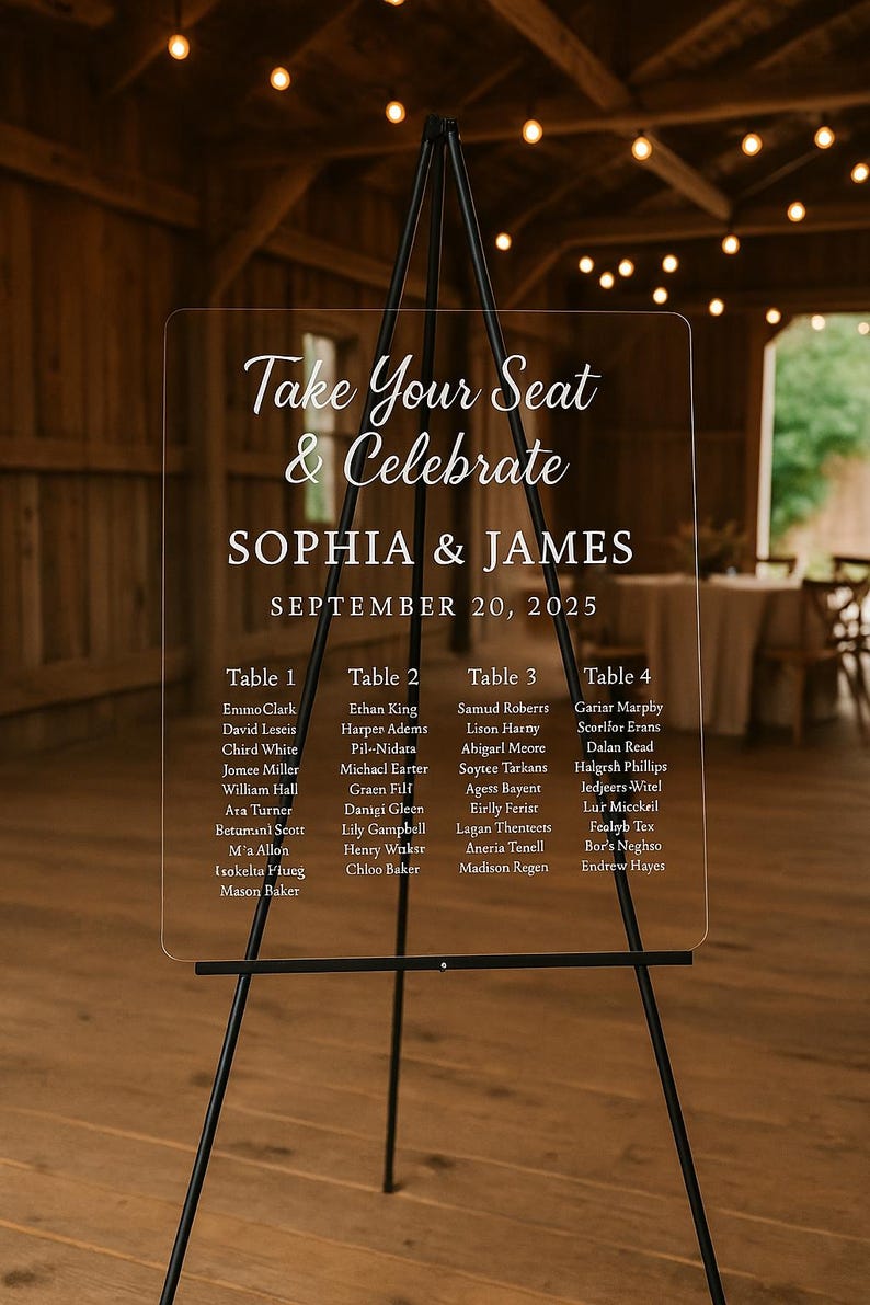 Custom Wedding Vinyl Decal – Personalized Signage for Welcome Signs ...