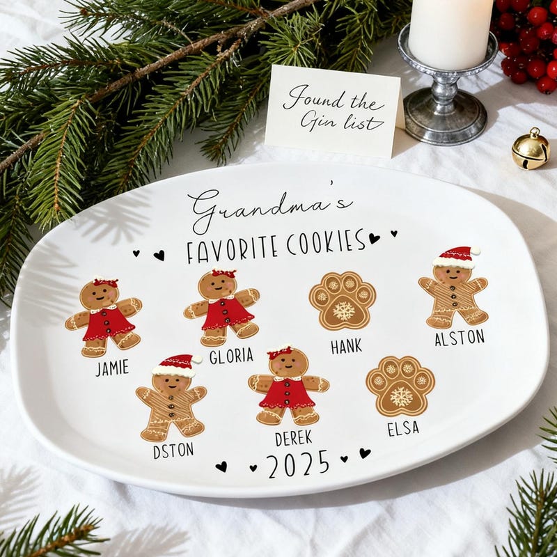 Favorite Cookies Platter - Etsy UK