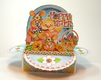 Easter Pop up Card | Etsy