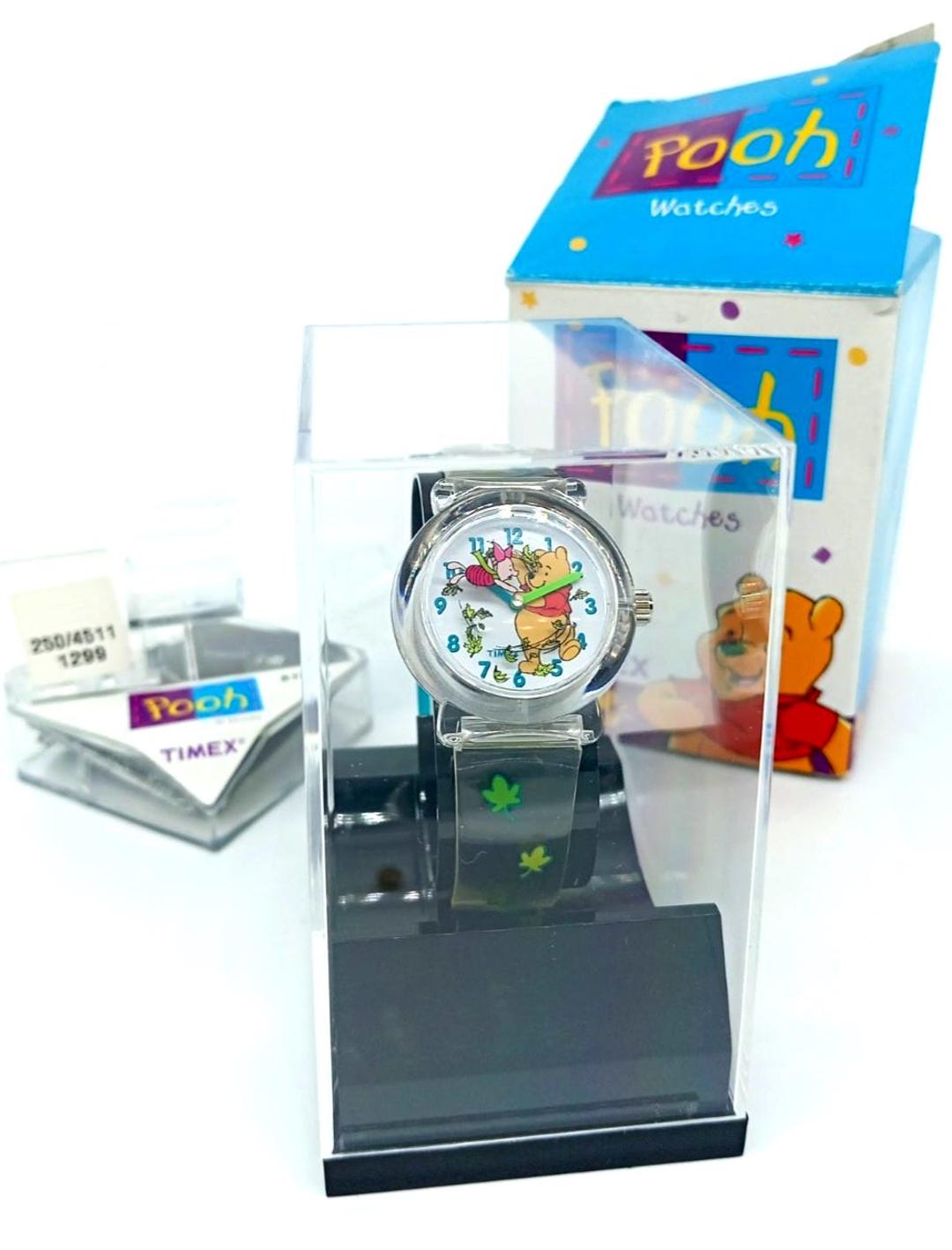 Vintage 90s Timex Disney "take My Hand, Piglet" Watch - Winnie the Pooh ...