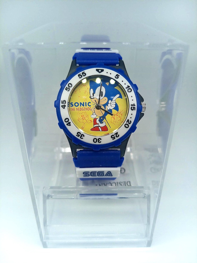 Vintage 90s Sonic the Hedgehog Watch | SEGA Genesis Collectable - New ...