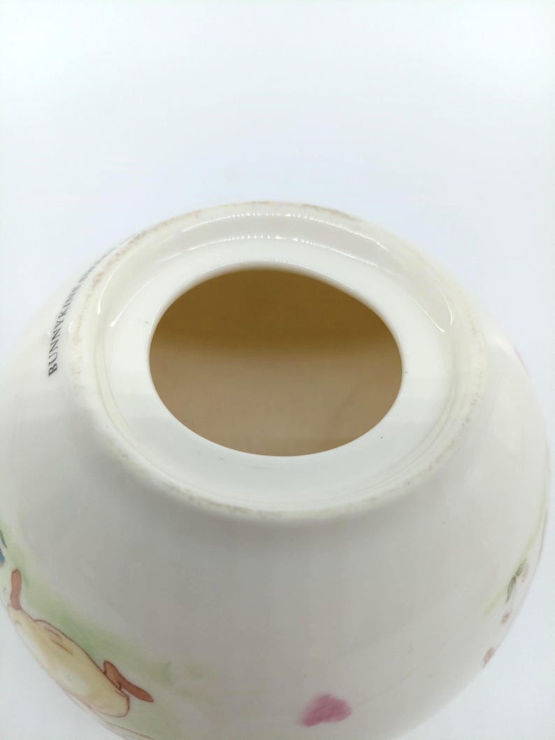 Vintage Royal Doulton Bunnykiss Sweethearts Piggy Bank 2004 | Vintage ...