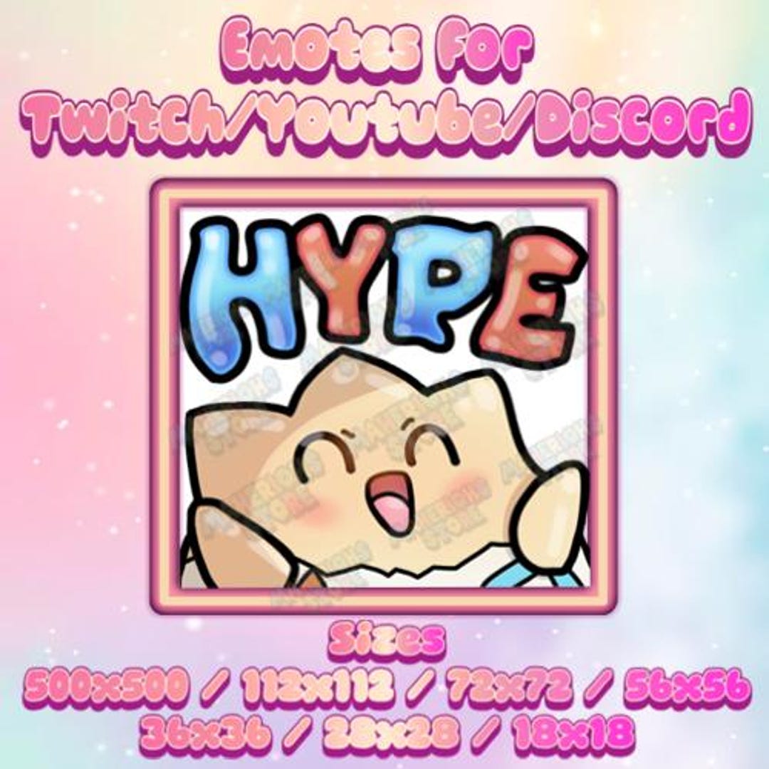 Togepi Emote Hype - Cute Pokémon Twitch Emote, Discord Emote, Youtube ...