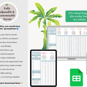 BCBA Client Tracker - Bcba Tracker - Aba Planner - Bcba Resources ...