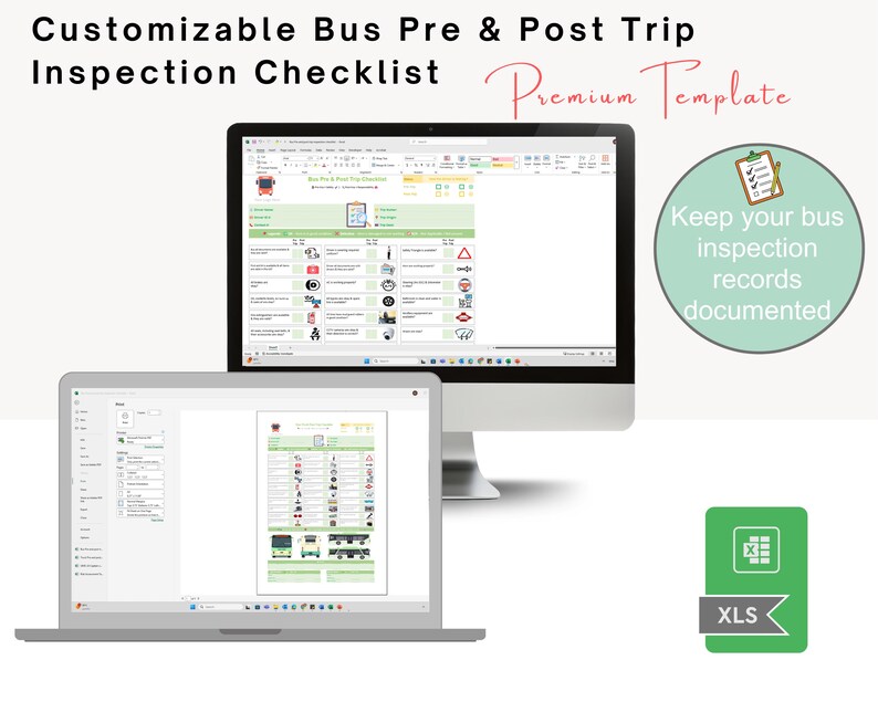 Bus Pre Trip Inspection Checklist - Bus Inspection Checklist - Bus ...