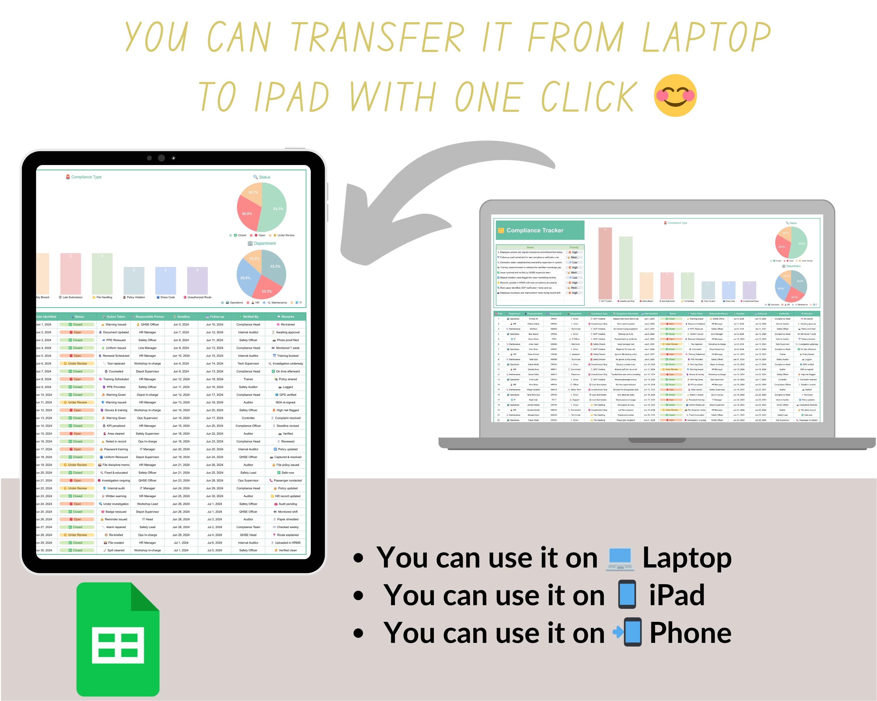 Compliance Tracker - Compliance Officer - Hr Forms - Compliance ...