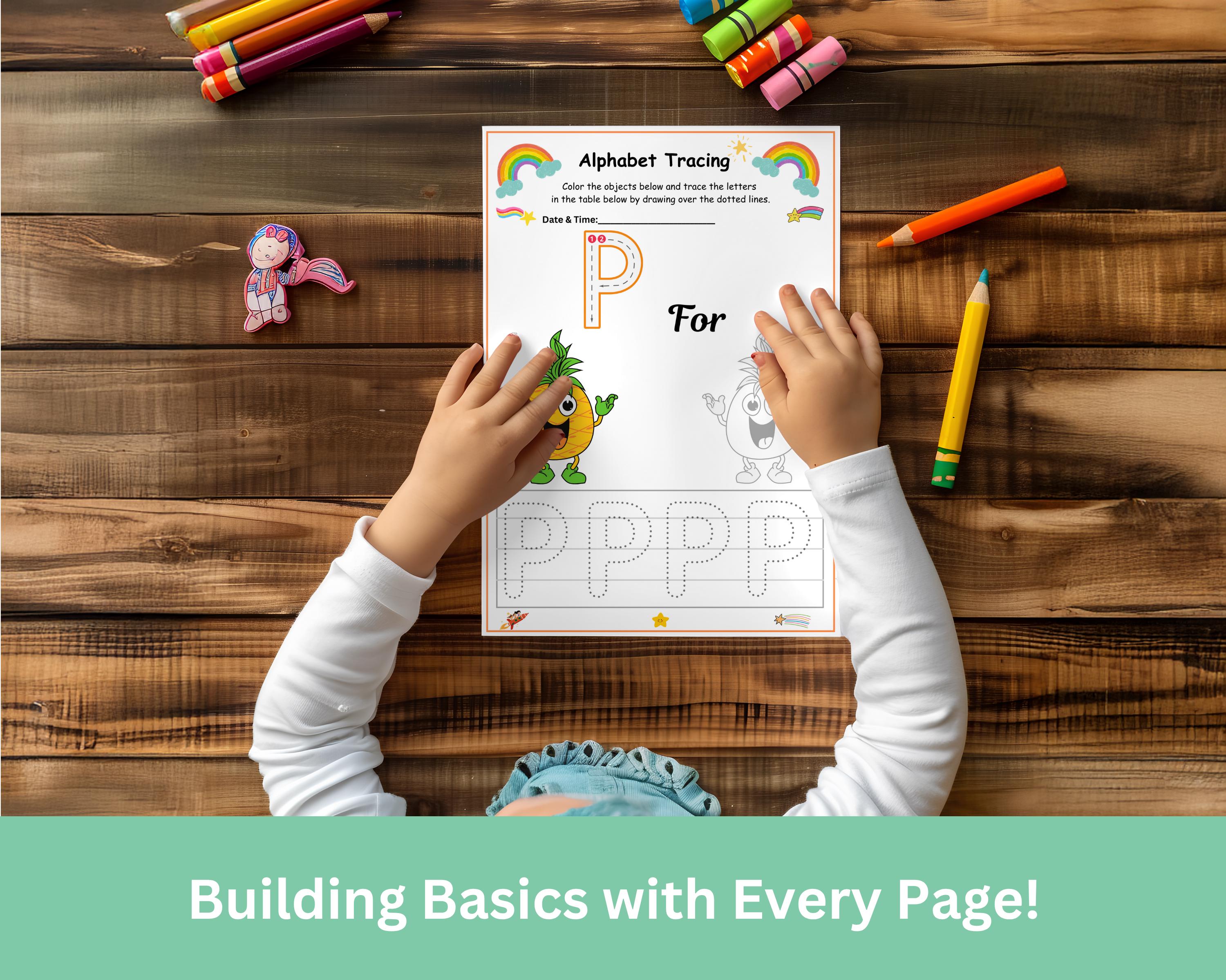 Alphabet Tracing - Preschool Worksheet Printables - Alphabet Tracing ...