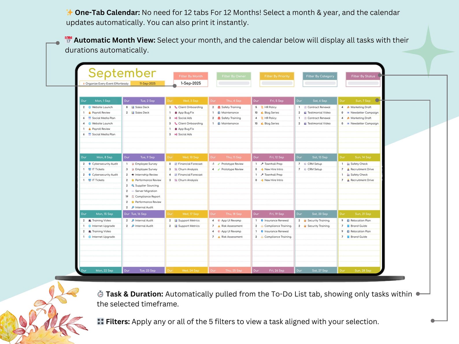 Team Task Tracker - Team Task Tracker Google Sheets - Task Tracker ...