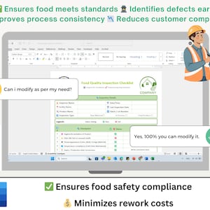 Food Quality Checklist - Food Quality Control - Food Quality Inspection ...