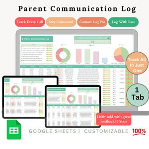 Parent Communication Log - Parent Communication - Parent Communication ...
