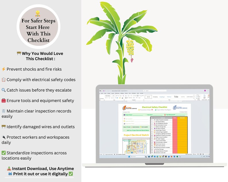 Electrical Safety Inspection Checklist - Electrical Inspection Template ...