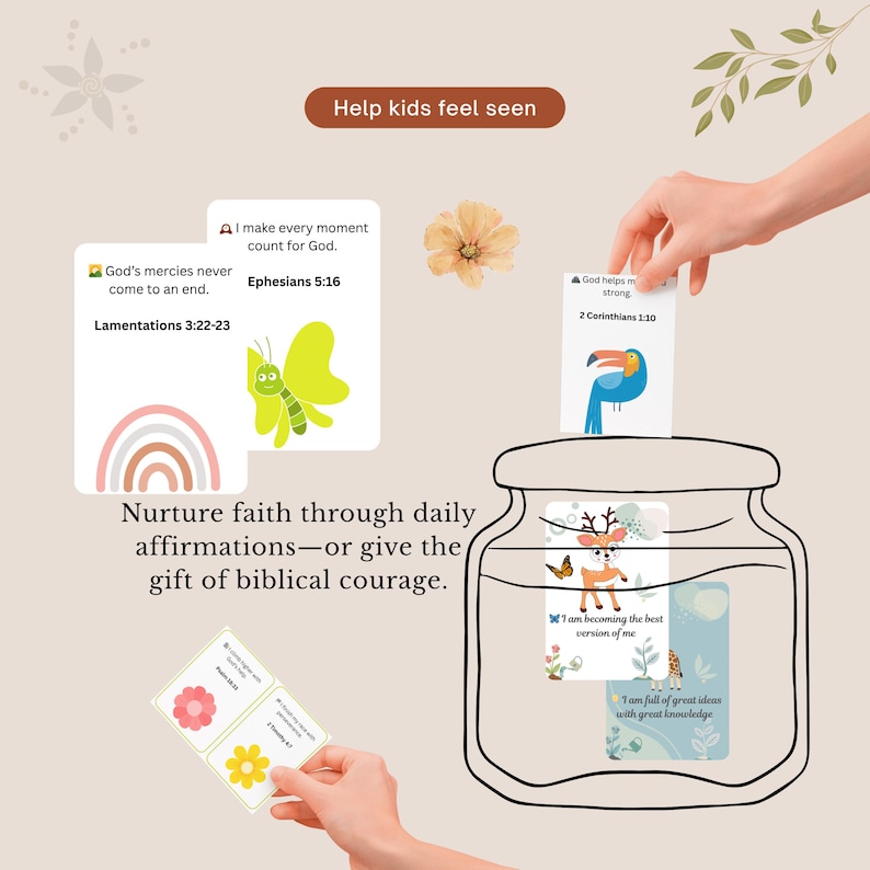 Bible Affirmation Cards - Bible Affirmation Cards Kids -bible ...