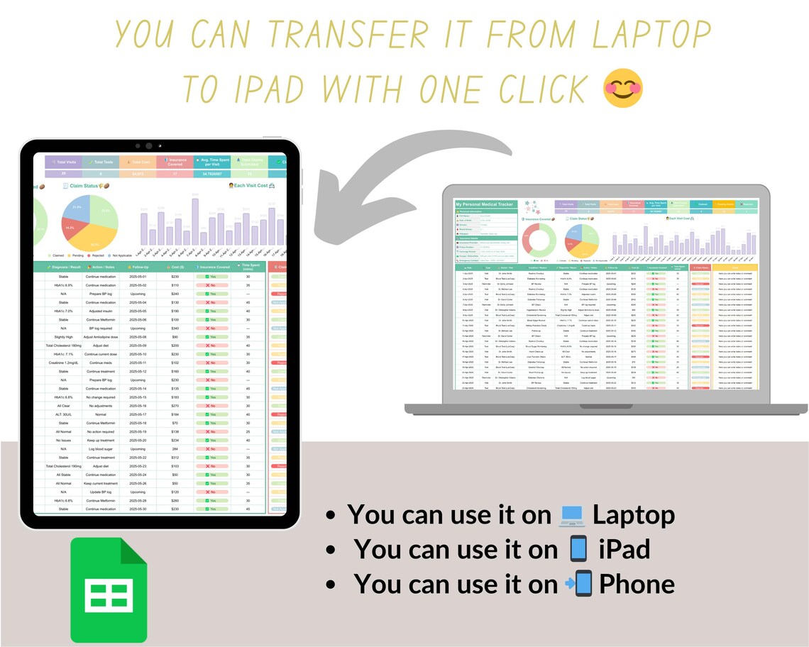 Personal Medical Tracker - Medical Tracker - Medication Tracker ...
