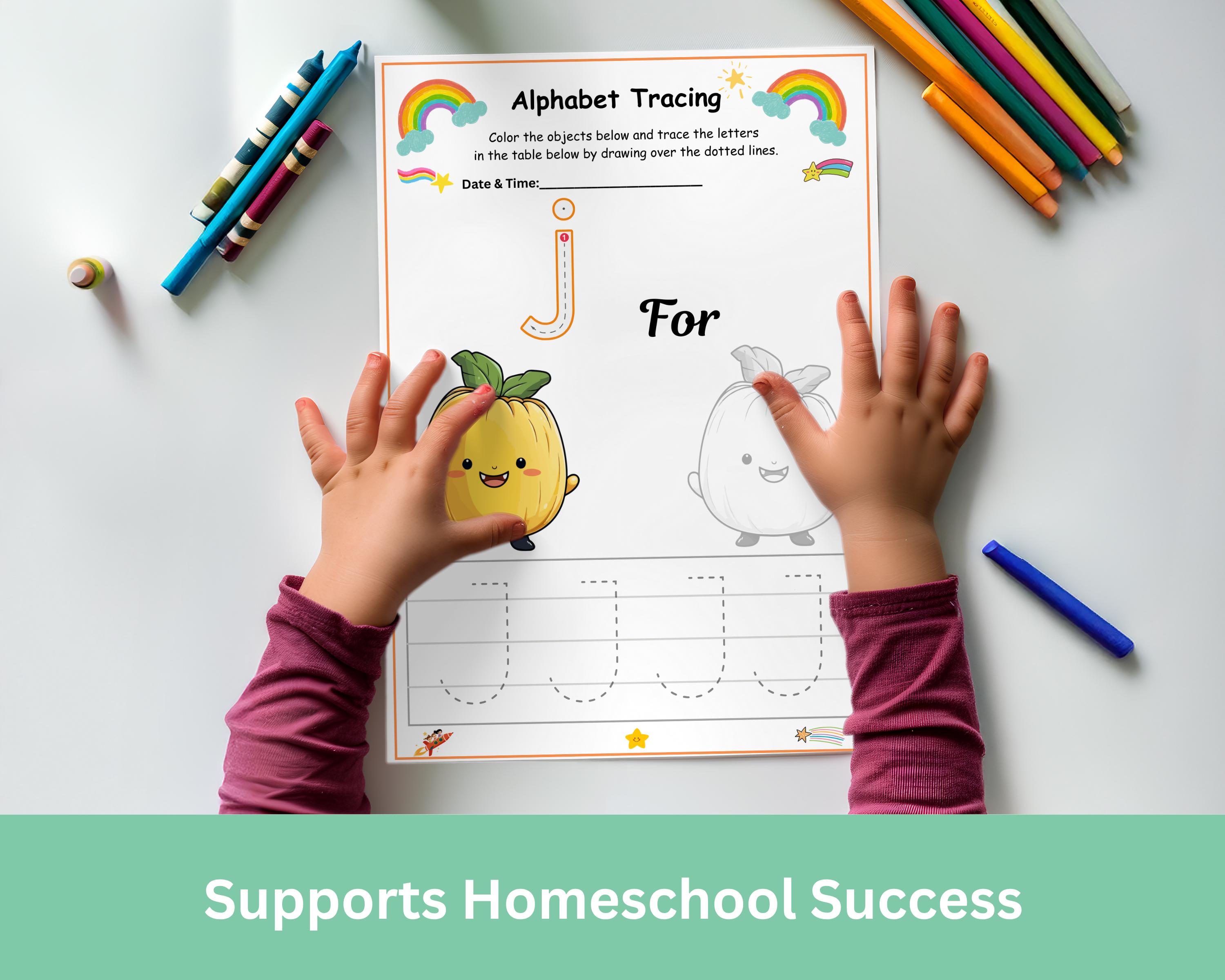 Alphabet Tracing - Preschool Worksheet Printables - Alphabet Tracing ...