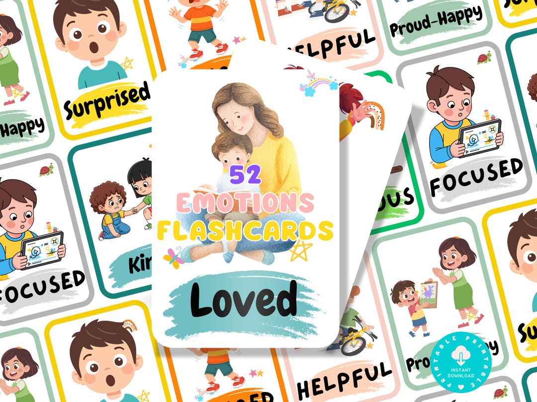 Emotions Flashcards - Flashcards - Emotions - Printable Flashcards ...